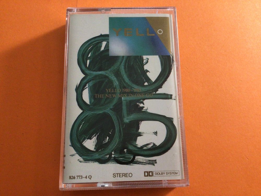 Yello, 1980-1985, The New Mix in One Go - MC Kassette,1986 (Gebraucht) in Steinach für CHF 12 ...
