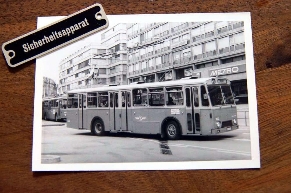 TL FBW Linienbus Nr. 322 - Lausanne, 1979 | Kaufen auf Ricardo