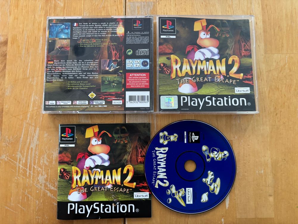 Rayman 2 The Great Escape (CIB) (Gebraucht) in Frenkendorf für CHF 11 ...