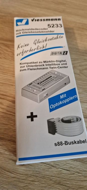 Viessmann Rückmeldedecoder mit Gleisbesetztmelder 5233 | Kaufen auf Ricardo