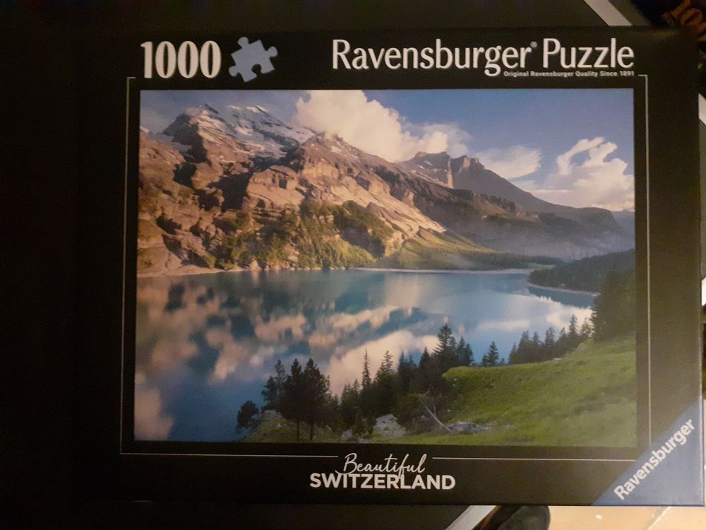 Oeschinensee Puzzle Ravensburger 1000 er (Neu und originalverpackt) in Niederwil AG für CHF 14. ...