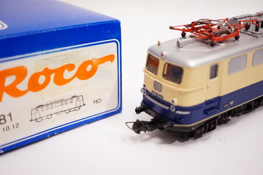 4å Roco 43381 DB E 10.12 E-Lok cremeblau | Kaufen auf Ricardo