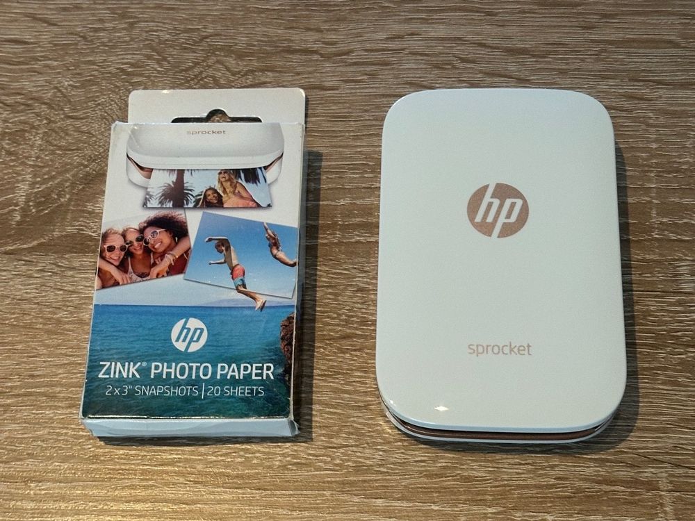 HP sprocket portable mini printer (Neu (gemäss Beschreibung)) in ...