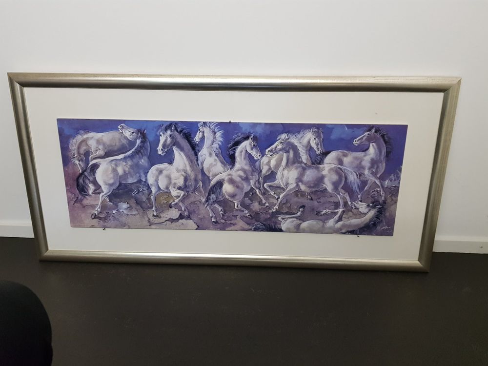 Hans Erni Bild Pferde 1.10.2001 | Kaufen auf Ricardo