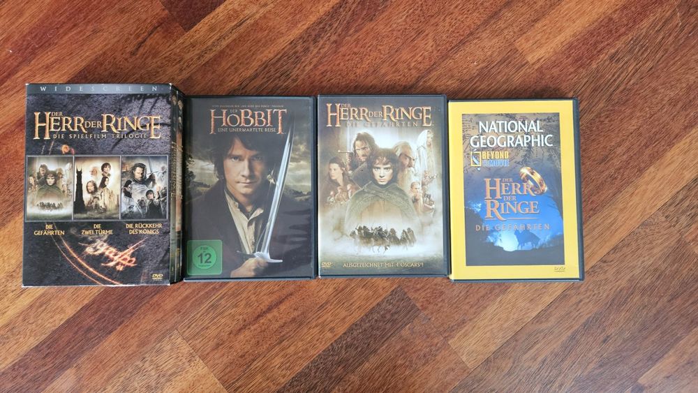 DVD Herr der Ringe Triologie und Hobbit | Kaufen auf Ricardo