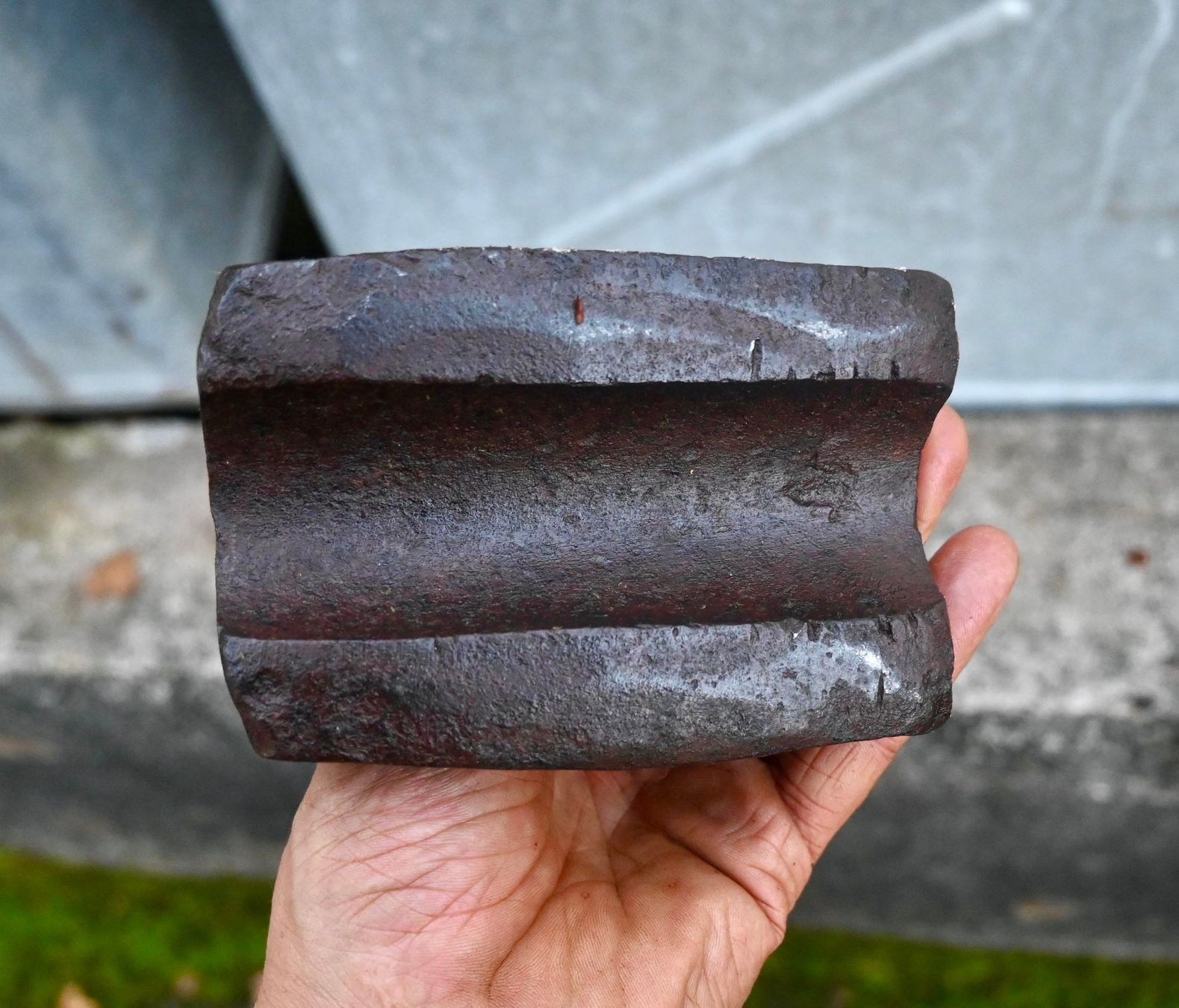 alter geschmiedeter Amboss-Einsatz / Amboss-Horn 12 x 8cm (Gebraucht ...