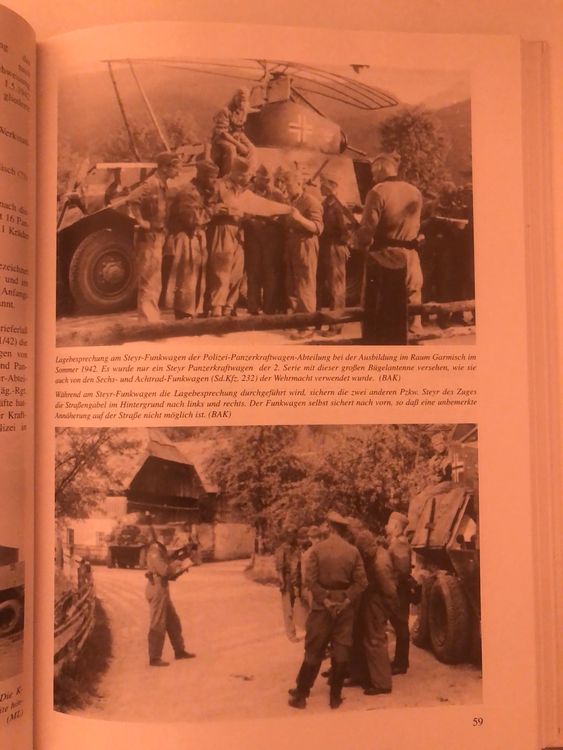 Panzerfahrzeuge und Panzereinheiten der Ordnungspolizei 1936 (Gebraucht) in Gränichen für CHF 15 ...