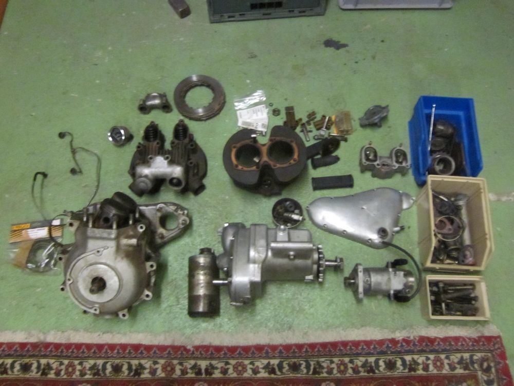 TRIUMPH SPEED TWIN 1947 Teile Motor Boite et autre Oldtimer | Kaufen ...