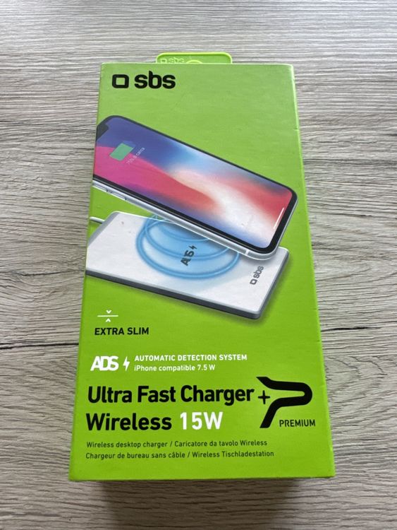 Ultra Fast Charger Wireless 15W | Kaufen auf Ricardo