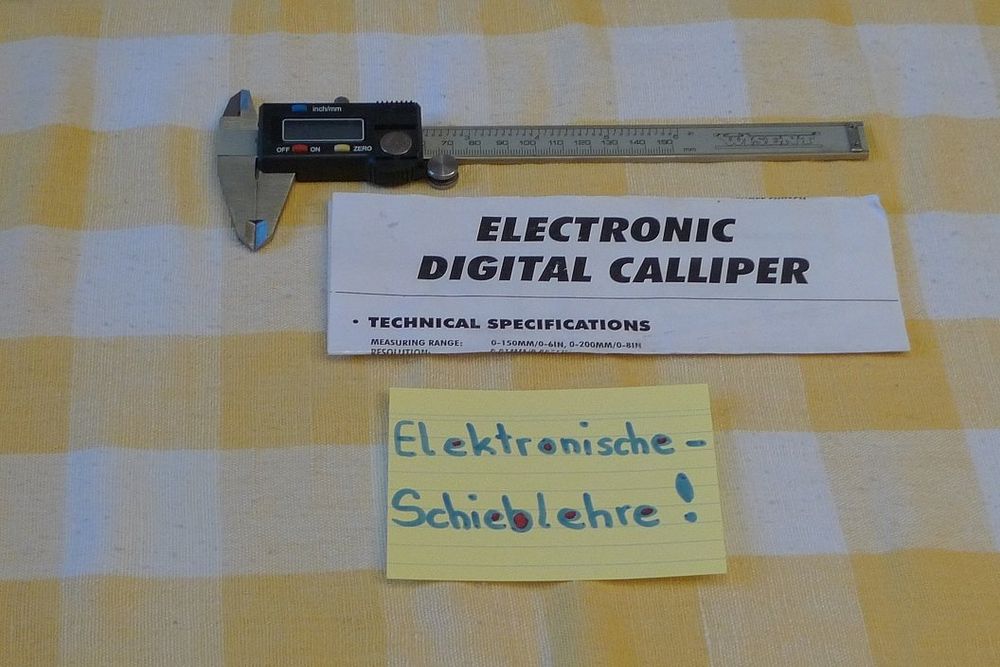 Elektronische-Schieblehre! | Kaufen auf Ricardo