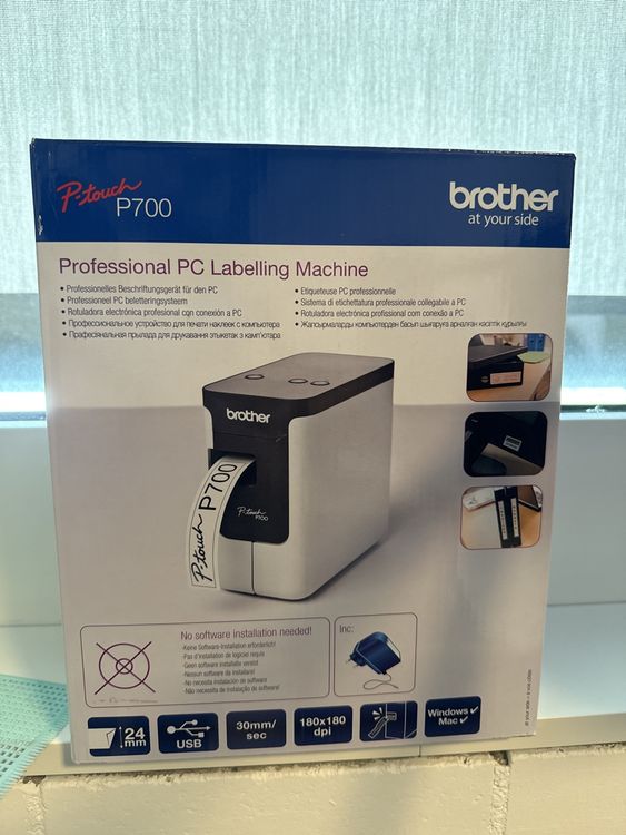 Brother P-touch P700 labelling machine | Kaufen auf Ricardo