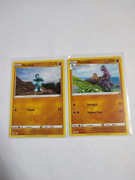 Pokémon Machop, Machoke Lost origin (Neu (gemäss Beschreibung)) in Romoos für CHF 1 – mit ...