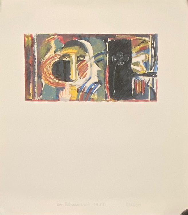 Leo REMOND (1936) Lithographie handsigniert nummeriert | Kaufen auf Ricardo