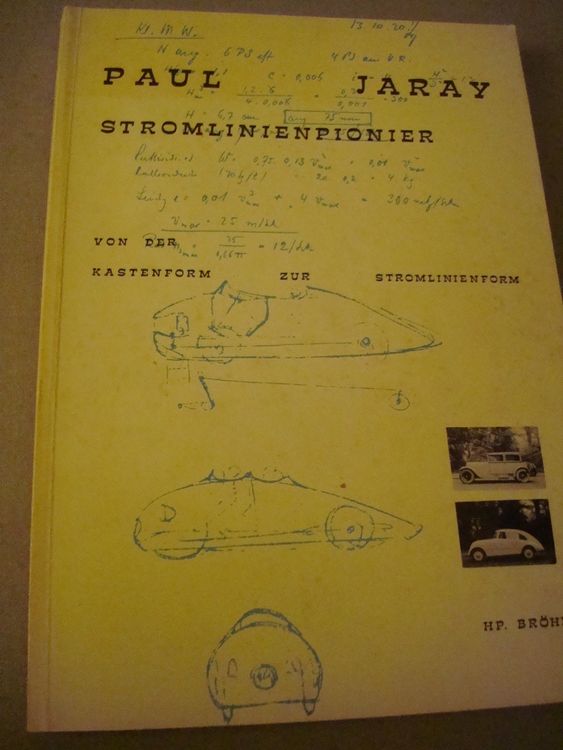 Buch - Paul Jaray - Stromlinienpionier - 1. Auflage 1978 (Gebraucht) in ...