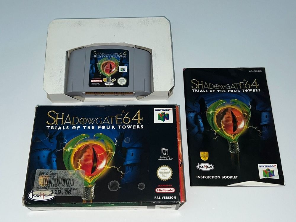 N64 Spiel - Shadowgate 64: Trials of the Four Towers (OVP) (Gebraucht ...