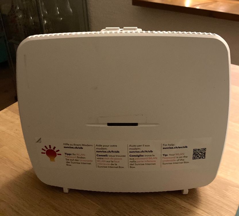Sunrise Internet Box - Top Zustand! Inkl. Zubehör. (Gebraucht) in ...