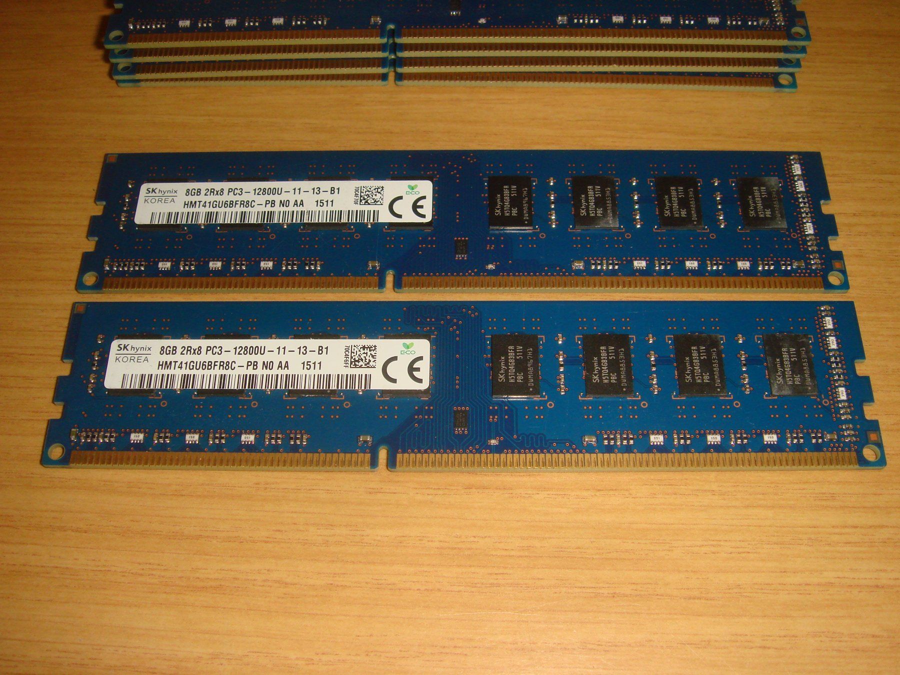 2 stück 8gb ddr3 PC3 12800 (1600) RAM für Computer. (Gebraucht) in St ...