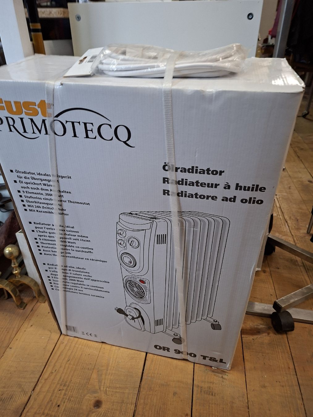 Ölradiator Fust Primotecq OR 900 T&L - Neu (Neu (gemäss Beschreibung ...