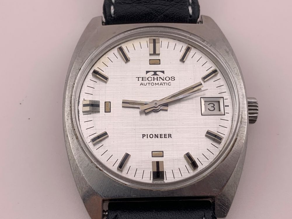 Vintage TECHNOS PIONEER Automatic homme /Herrenuhr Automatik (Gebraucht ...