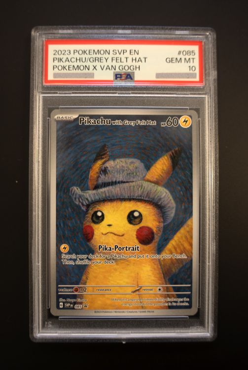Carte Pokémon Pikachu Van Gogh PSA 10 | Kaufen auf Ricardo
