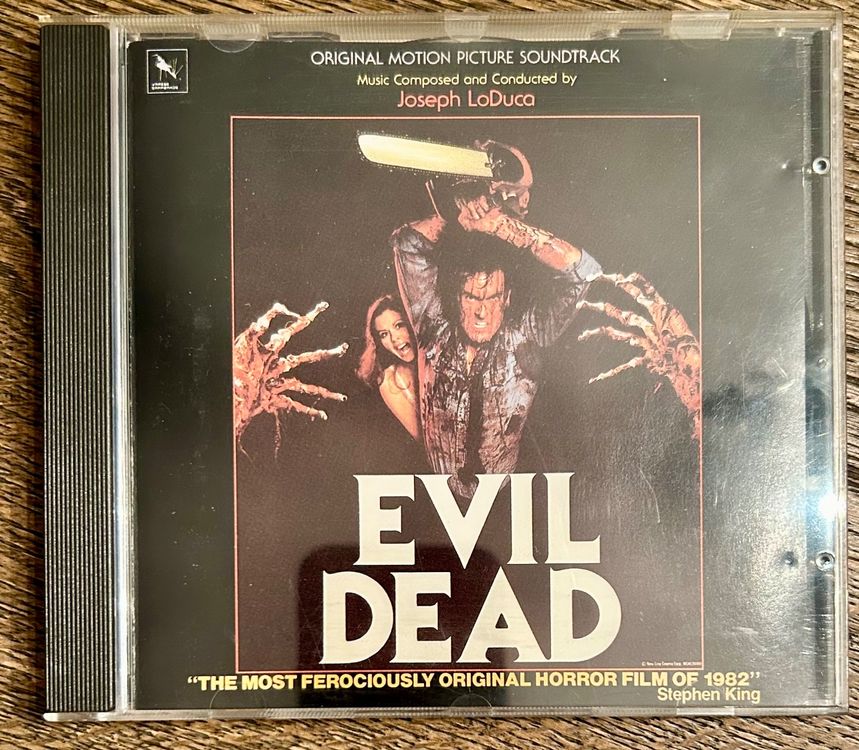 SOUNDTRACK „THE EVIL DEAD“ Joseph LoDuca VSD-5362 SEHR RAR (Gebraucht ...