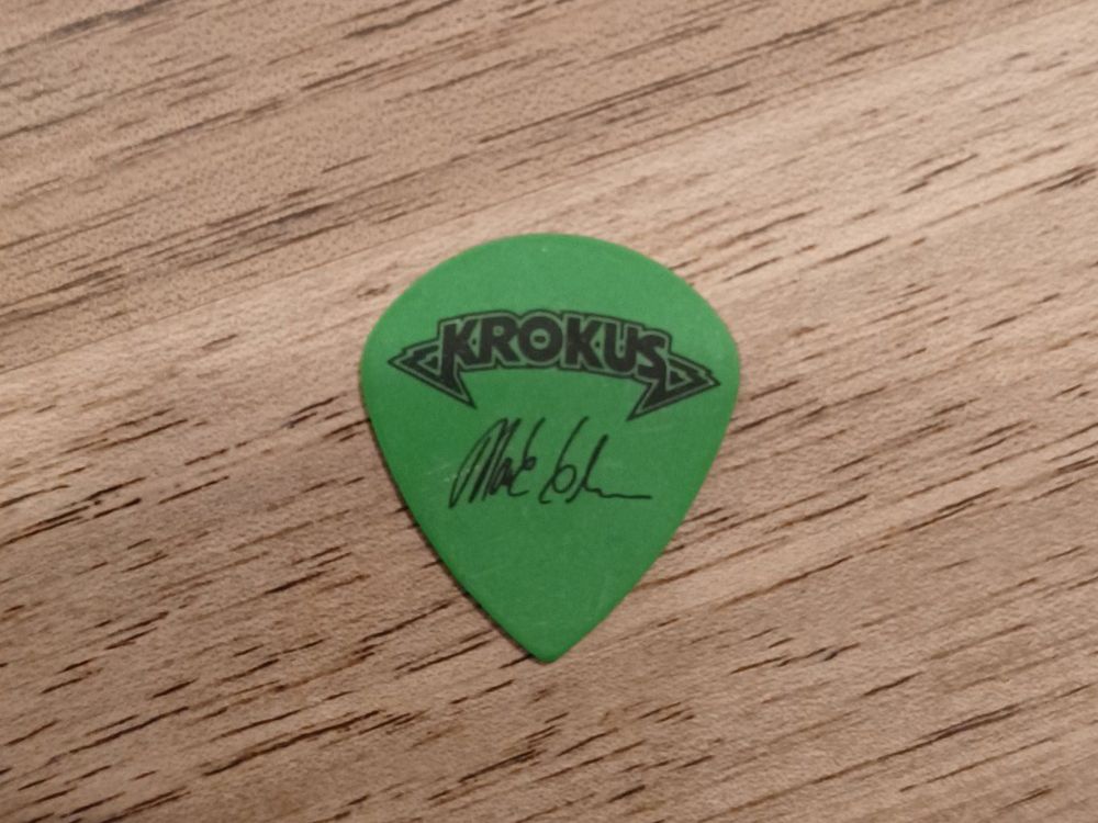 KROKUS Original Plektrum Mark Kohler 2023 Guitar Pick #6 | Kaufen auf ...