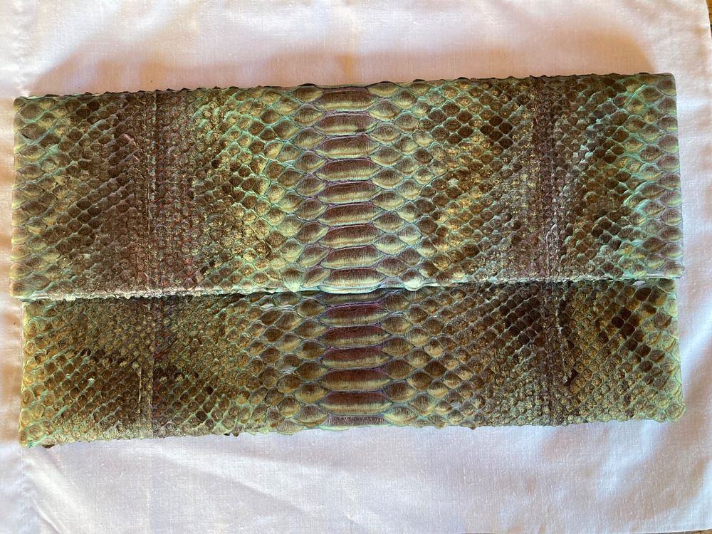 Pochette aus Python Leder (Neu (gemäss Beschreibung)) in Bassersdorf für CHF 25 – mit Lieferung ...