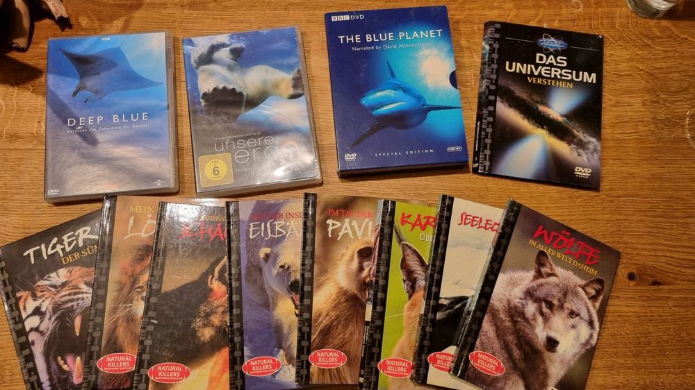 15 Doku DVDs über Tiere, Natur und Universum | Kaufen auf Ricardo