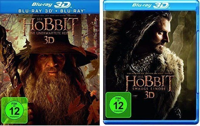 Der Hobbit 1 + 2 3D (Neu (gemäss Beschreibung)) in Waldenburg für CHF 10.95 – mit Lieferung auf ...