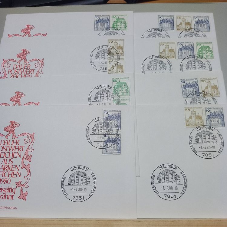 Germania - Aus Marken Heftchen - 1980 (Gebraucht) in Sorengo für CHF 4 ...