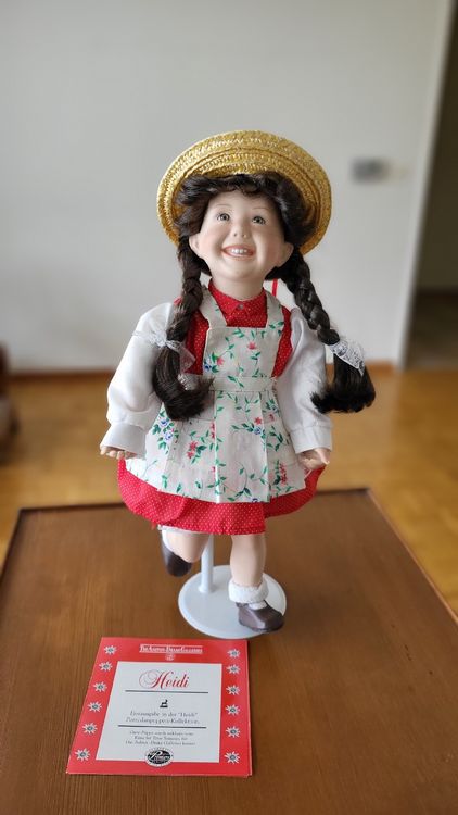Künstlerpuppe "Heidi" ,Titus Tomescu, Sammlerstück (Gebraucht) in ...