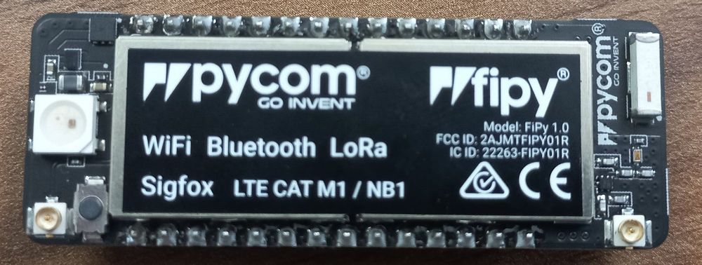 Pycom FiPy IoT Entwicklungsboard inkl. Antenne (Gebraucht) in Wiesendangen für CHF 25 – mit ...