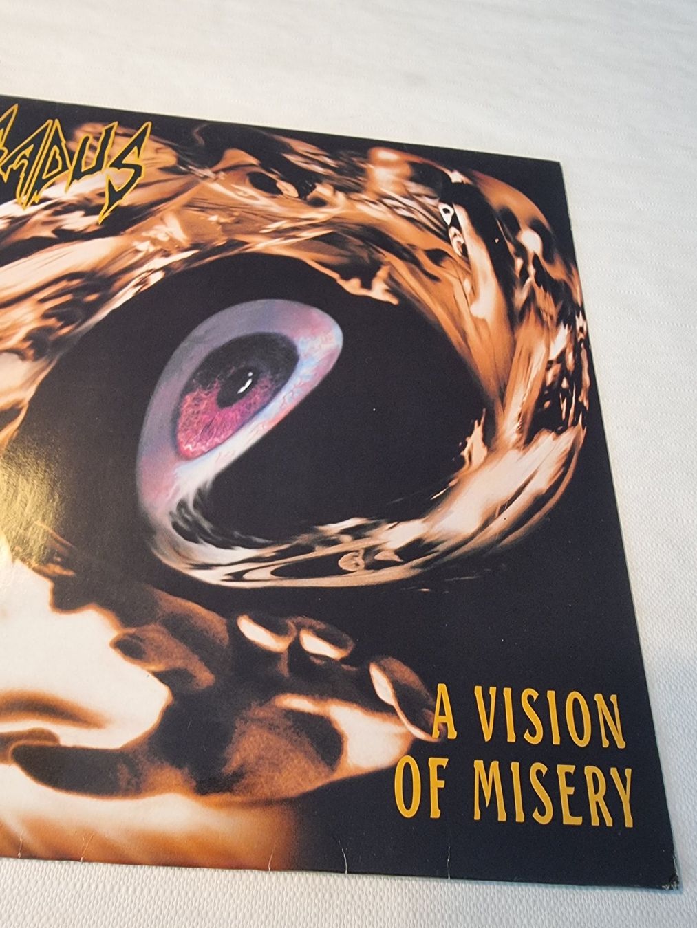 Sadus ‎– 1992 - A Vision Of Misery, LP+ signierte Postkarte (Gebraucht ...