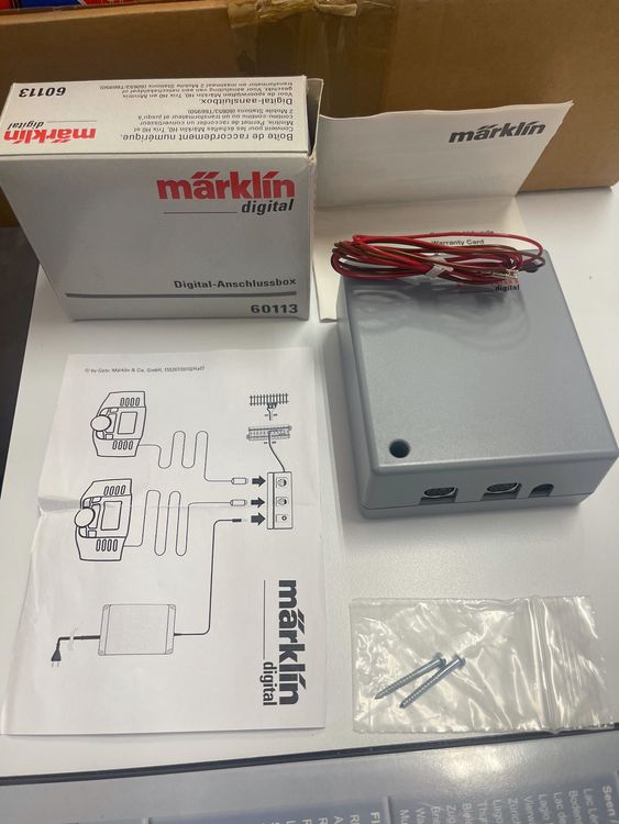 Märklin 60113 Digital-Anschlussbox mit OVP Neu | Kaufen auf Ricardo