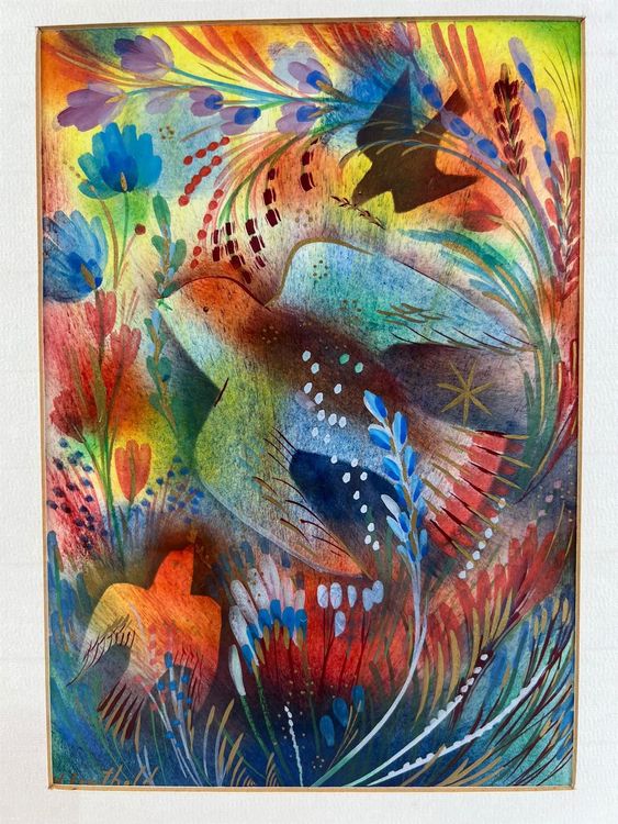 interessant Bild Bemalt sig. (Gebraucht) in für CHF 15 – mit Lieferung ...