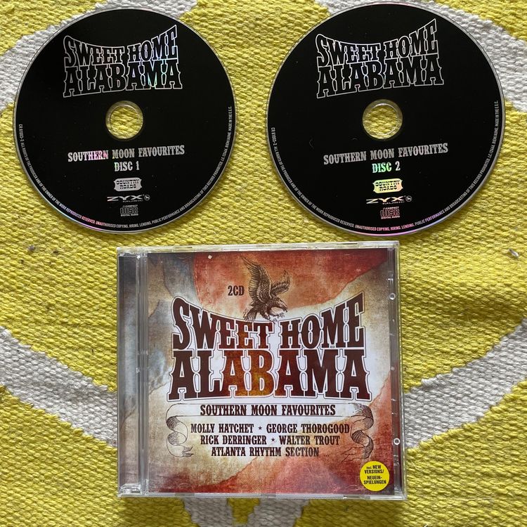 SWEET HOME ALABAMA-2CD SOUTHERN MOON FAVOURITES (Gebraucht) in ...