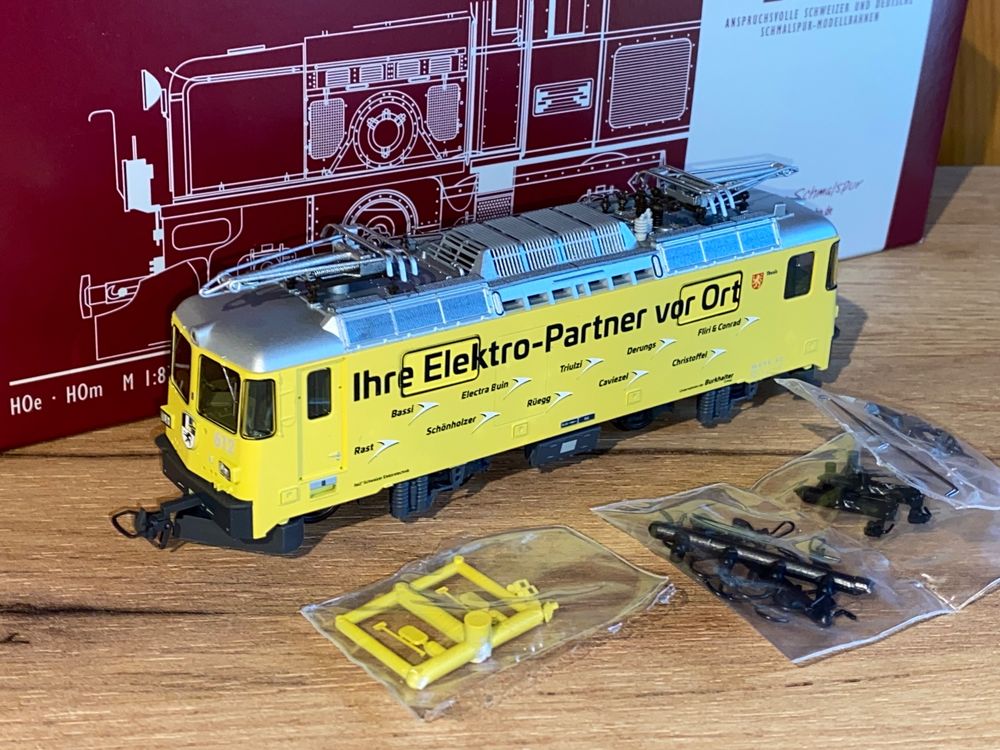 AEMA 101147-14 H0m Bemo RhB Ge 4/4 II 612 Burkhalter Neu | Kaufen auf Ricardo