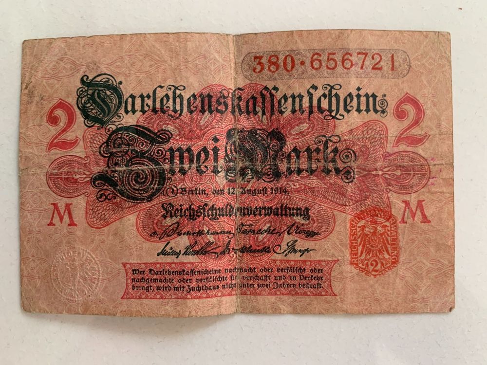 2 Reich Mark 1914 | Kaufen auf Ricardo