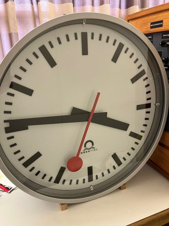 Uhr Orginal SBB Bahnhofsuhr, Mobatime SBB Uhr (Gebraucht) in Luzern für ...