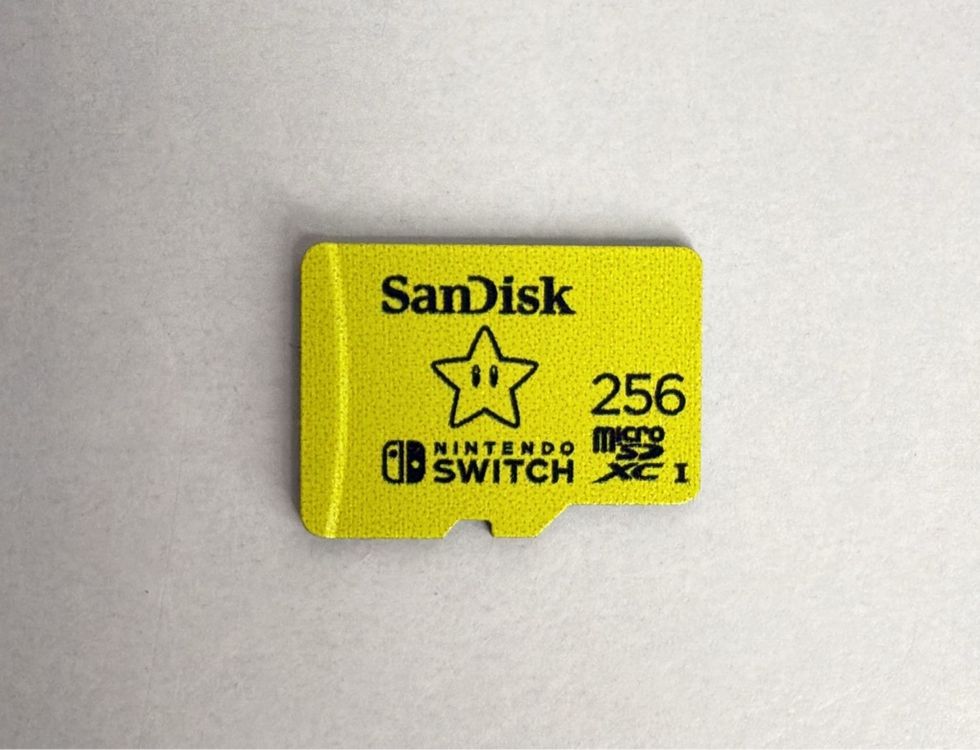 SanDisk Nintendo Switch Micro SDXC Card - 256 GB 🌟 (Gebraucht) in ...