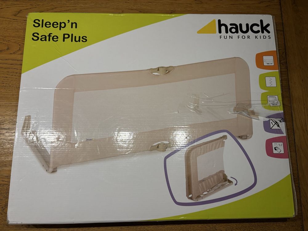 Barrière de lit Hauck Sleep'n Safe Plus - Beige, 108cm (D'occasion) à ...