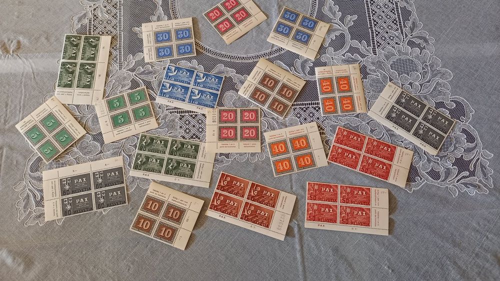 Tolles PAX 4er Block Los postfrisch | Kaufen auf Ricardo