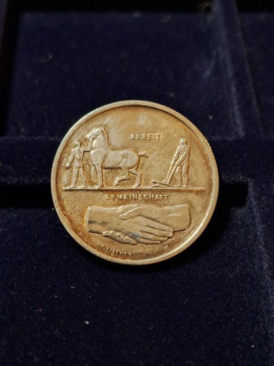 Silbermedaille Landesausstellung Zürich 1939, 5 Fr. (Gebraucht) in Hägendorf für CHF 16 – mit ...