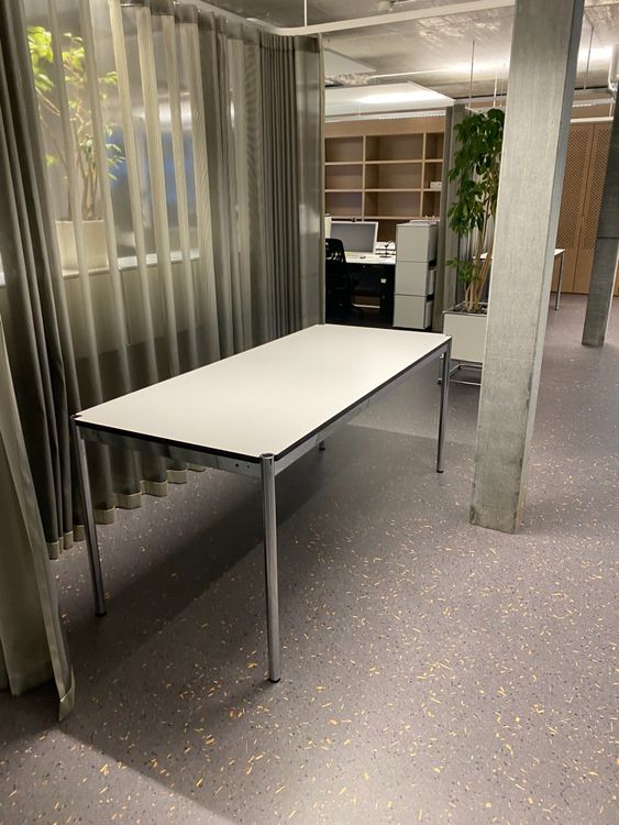 USM Haller Tisch - perlgrau - 200cmx75cm | Kaufen auf Ricardo