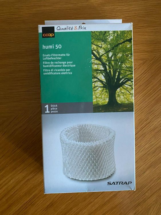 humi 50 Ersatz-Filtermatte für Luftbefeuchter (Neu (gemäss Beschreibung ...