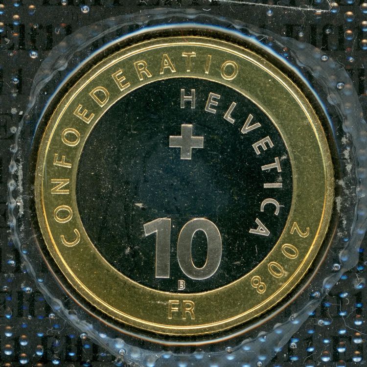 CHF__10.00 2008 Steinadler stgl 10 Franken | Kaufen auf Ricardo