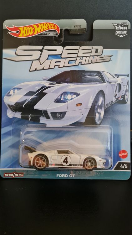 Hot Wheels Neu 2023 Speed Machines Ford GT (Neu und originalverpackt ...