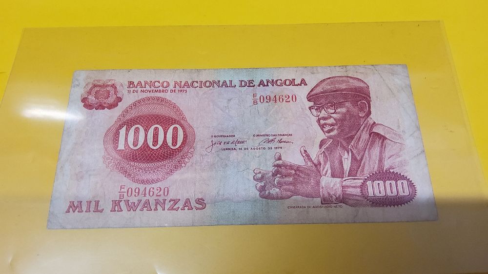 Angola 1000 Kwanza 1979 P-11, Präsident Neto (Gebraucht) in Herisau für ...