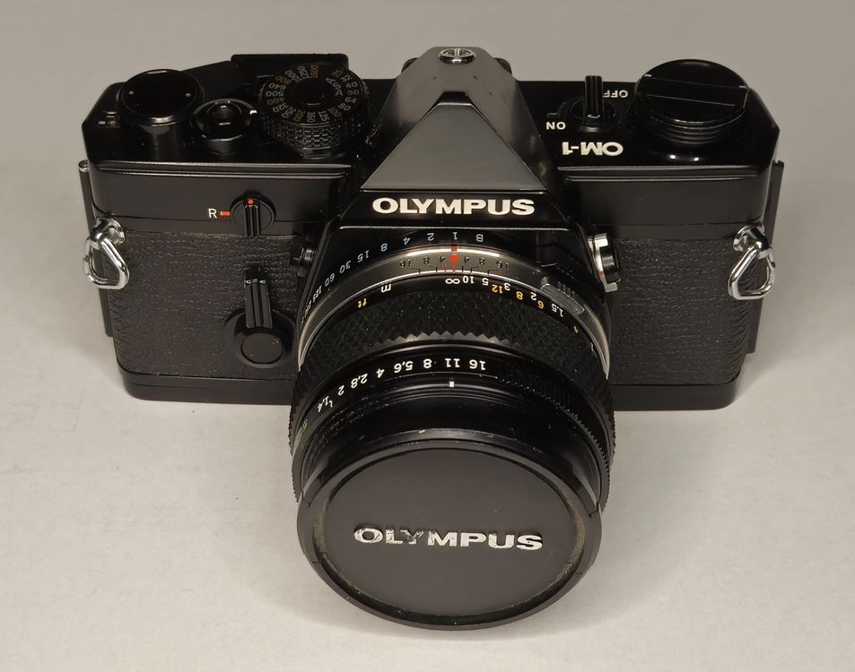 Olympus OM-1 analog Kamera mit Zuiko 50mm 1:1,4 Objektiv 📸 (Gebraucht ...
