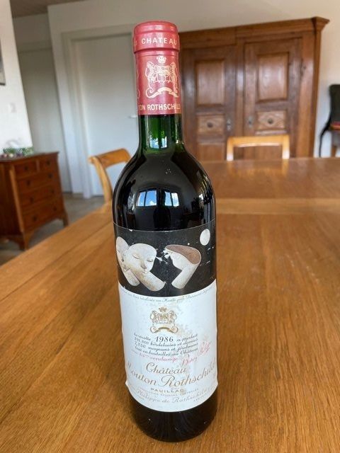 1 bouteille de Mouton-Rothschild 1986 | Kaufen auf Ricardo